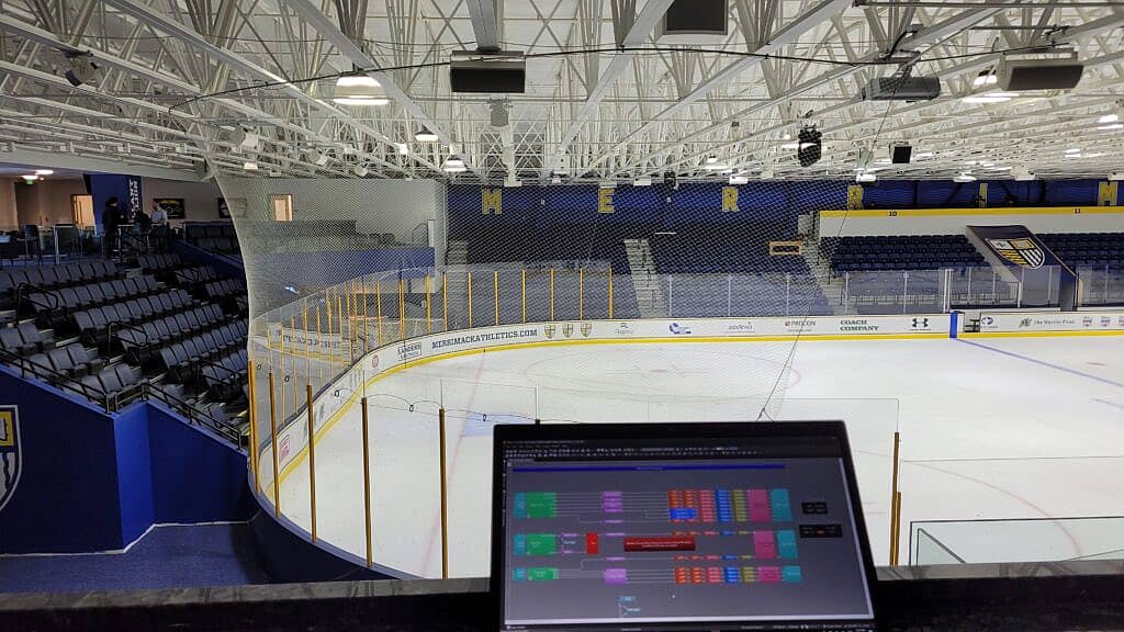 Merrimack College Lawler Ice Arena - Pro AV System Integrators