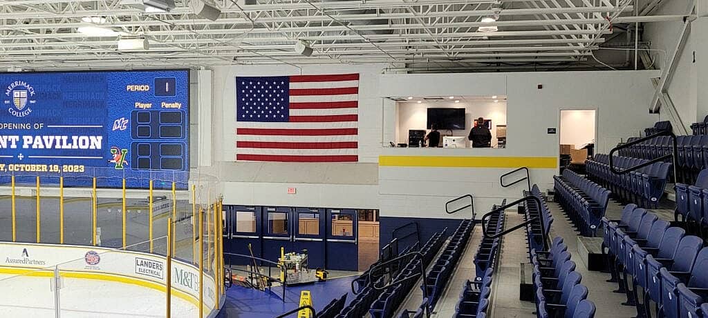 Merrimack College Lawler Ice Arena - Pro AV System Integrators